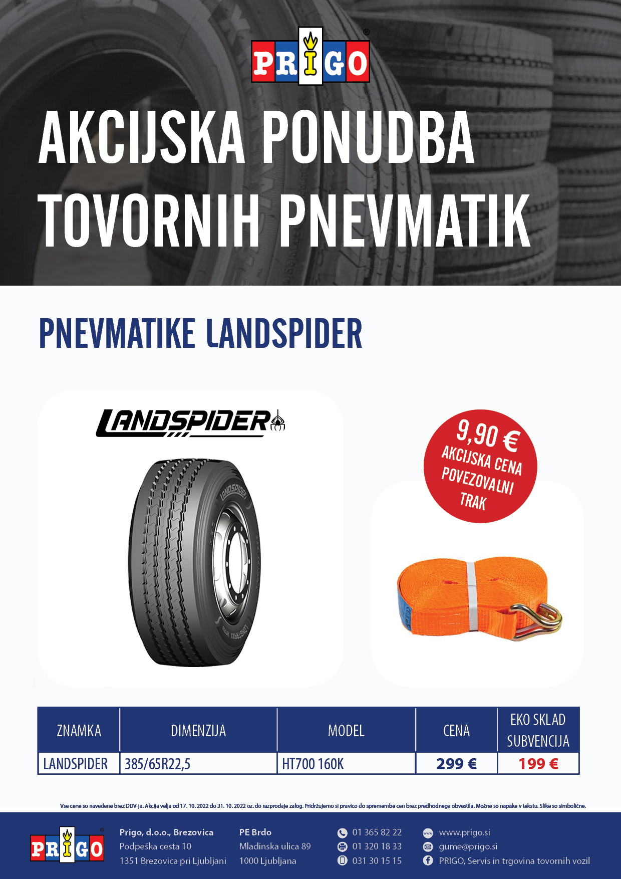 Jesenska akcija tovornih pnevmatik | Prigo. Vaš partner za brezskrbno ...