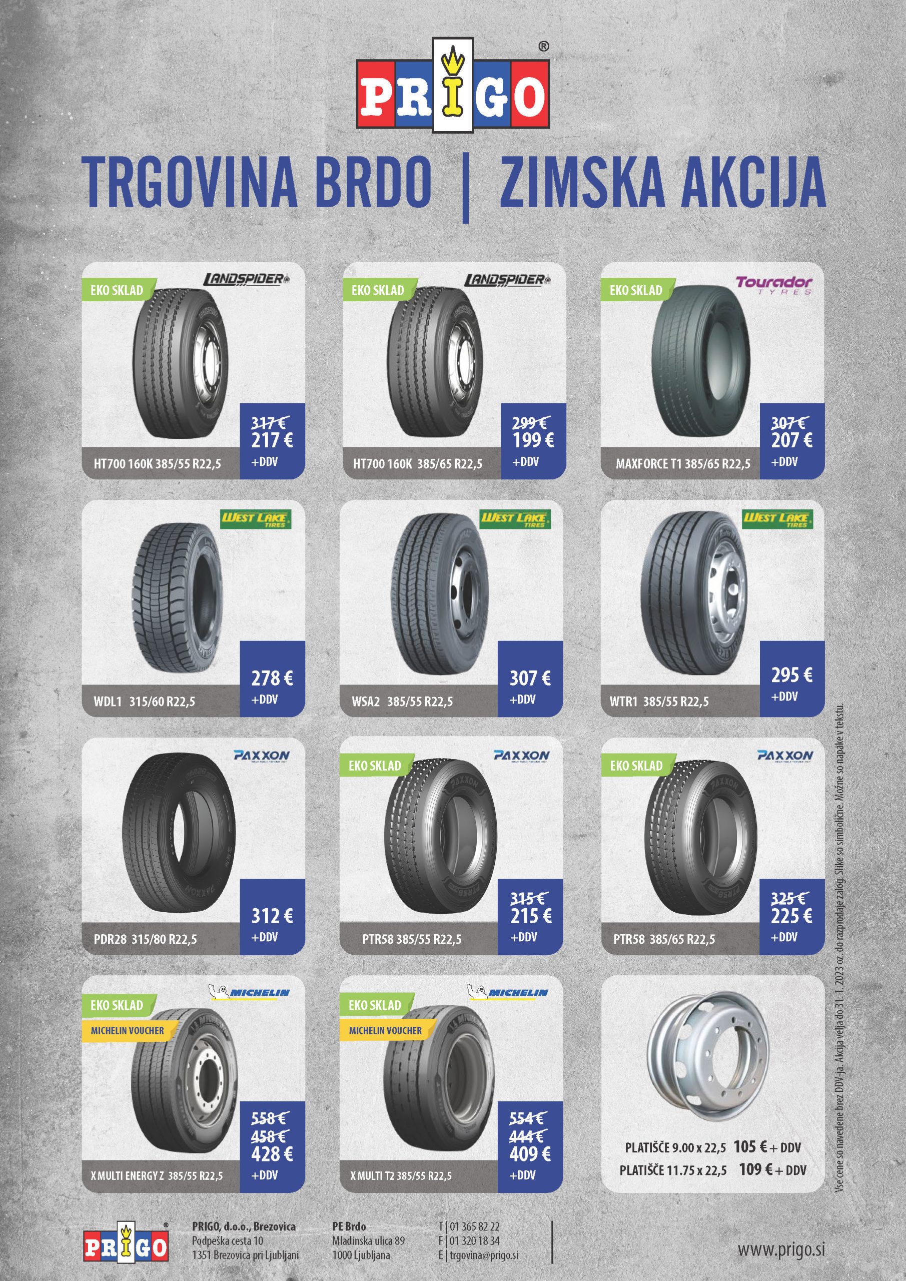 ZIMSKA AKCIJA – TRGOVINA PRIGO | Prigo. Vaš partner za brezskrbno ...