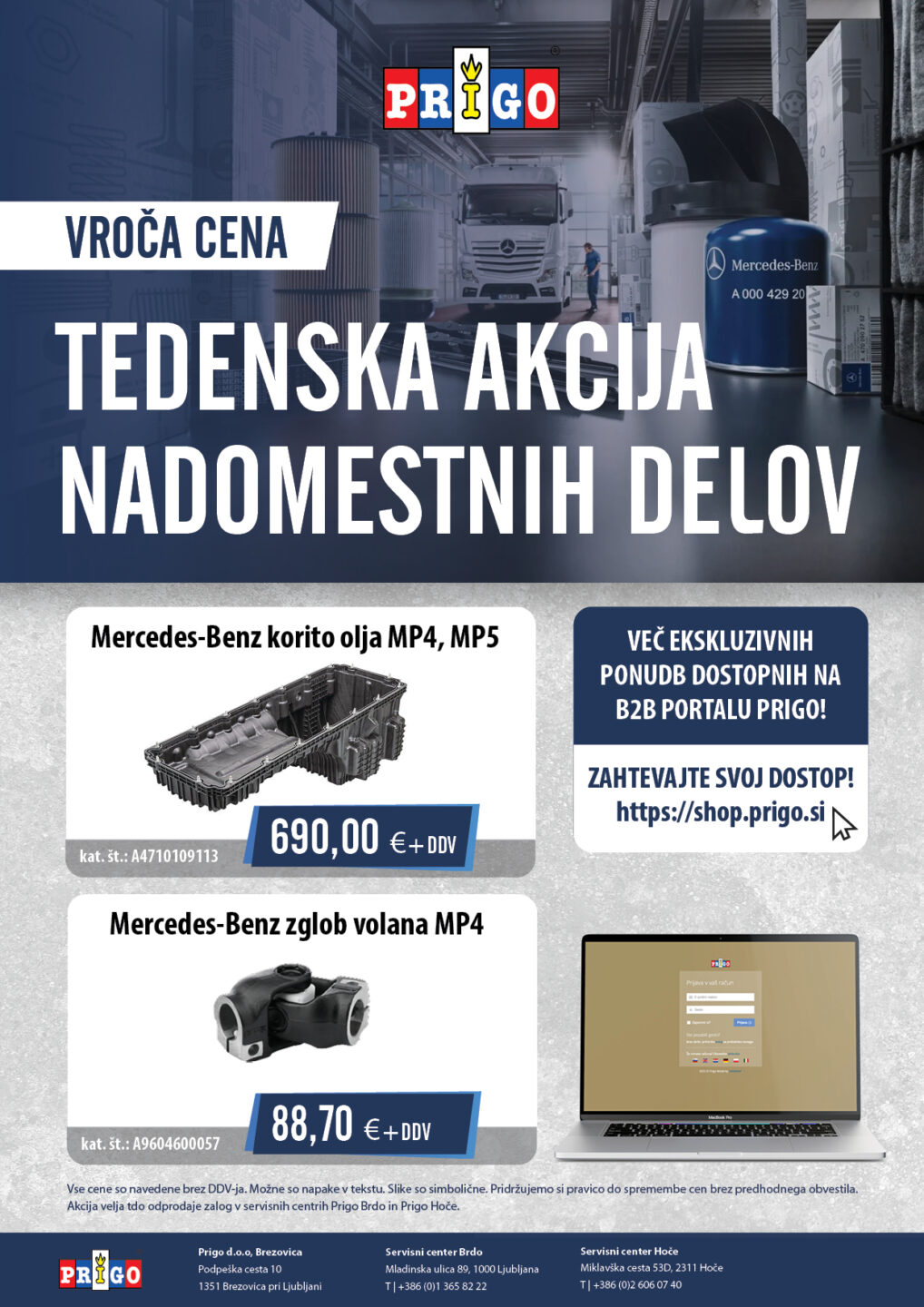 Akcijska ponudba originalnih delov Mercedes-Benz | Prigo. Vaš partner ...